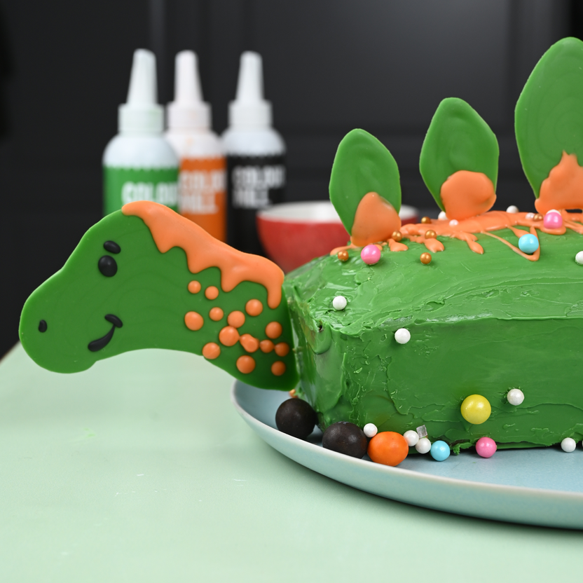 Colour Mill | Make your own Dinosaur Cake
