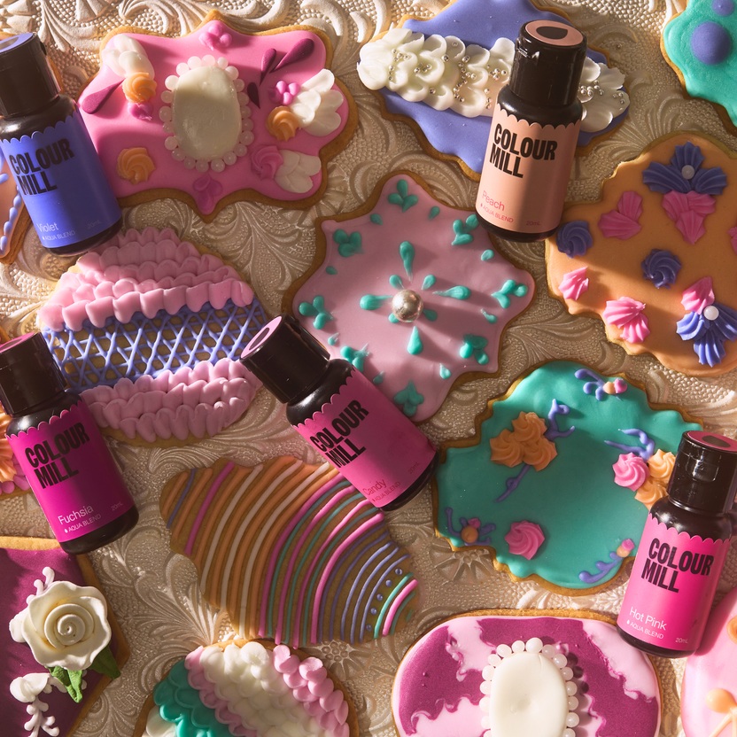 Colour Mill | Guide to Brighter Royal Icing