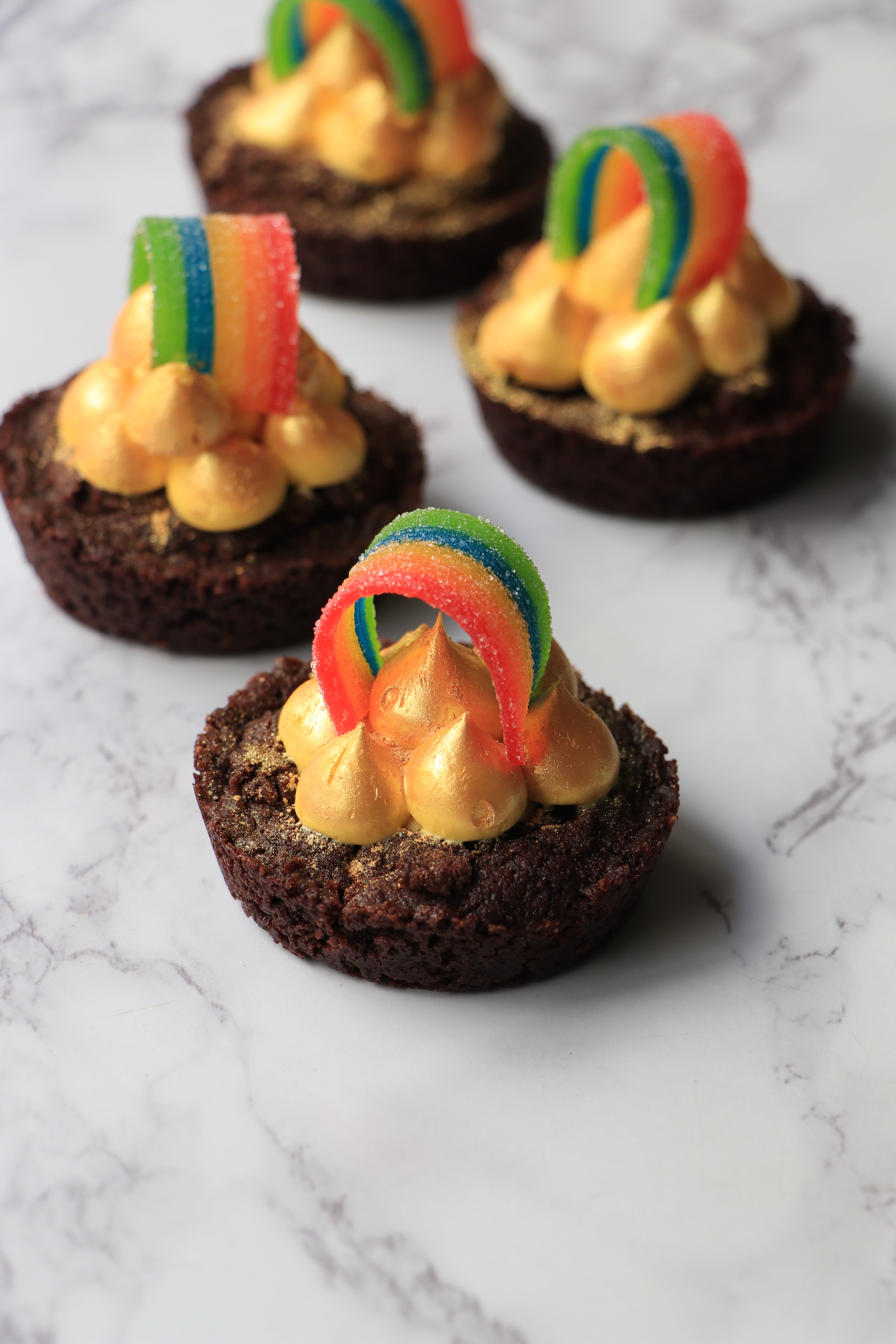 Colour Mill | Pot of Gold Brownies