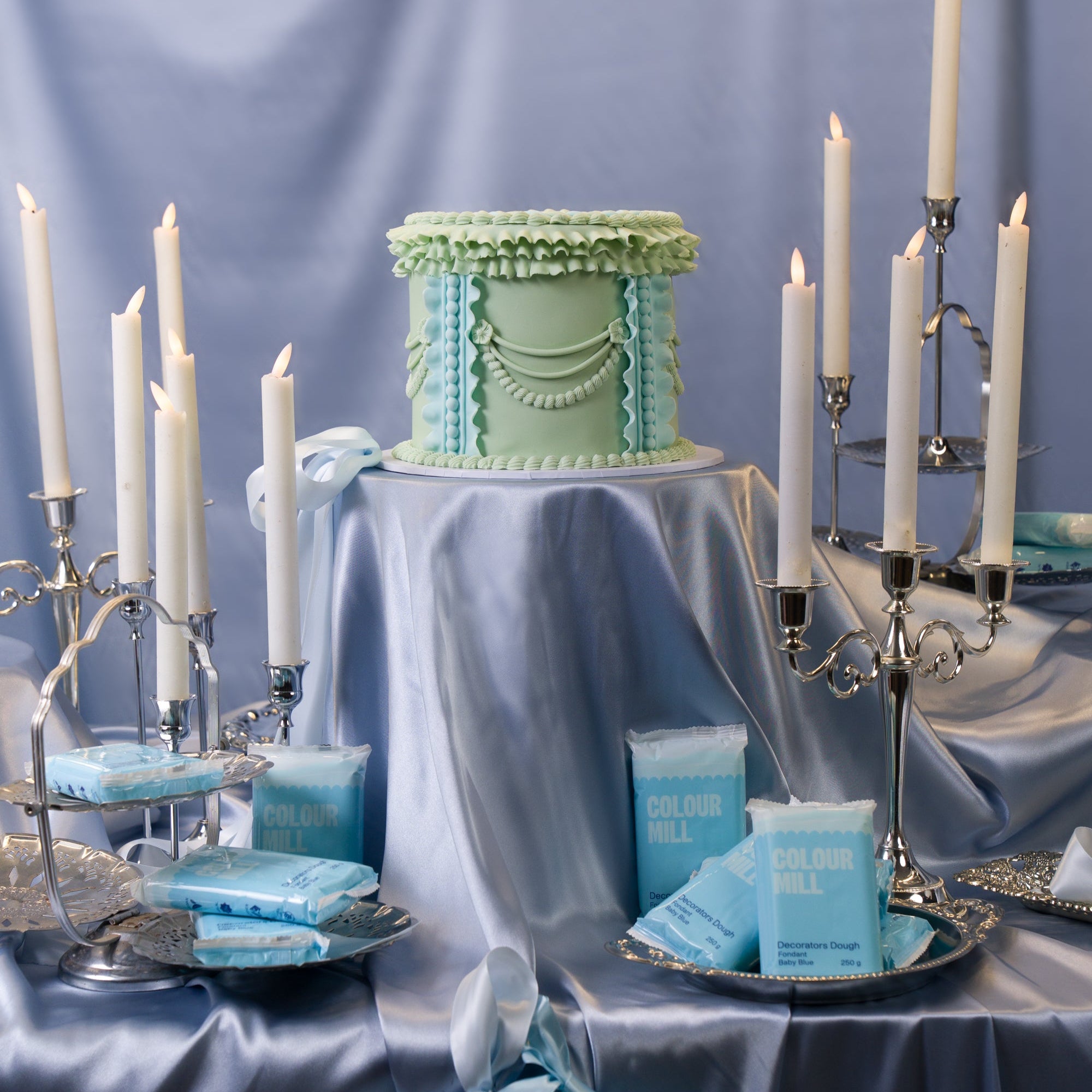 Colour Mill | Ready To Use Fondant Baby Blue