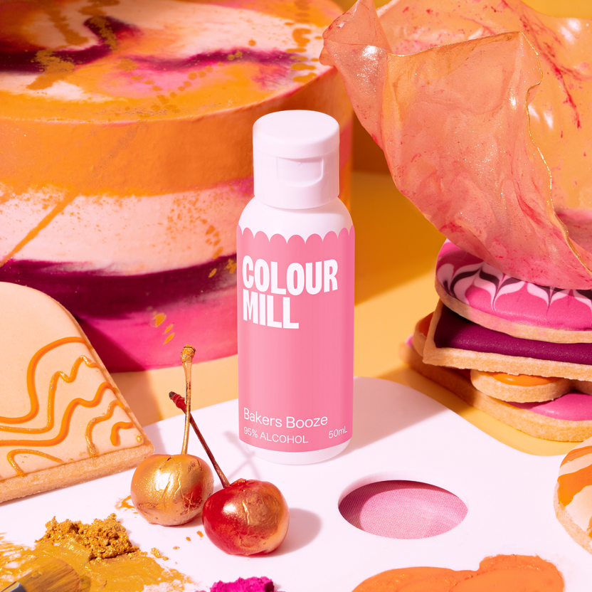 Colour Mill | How to use Bakers Booze Decorating Alcohol