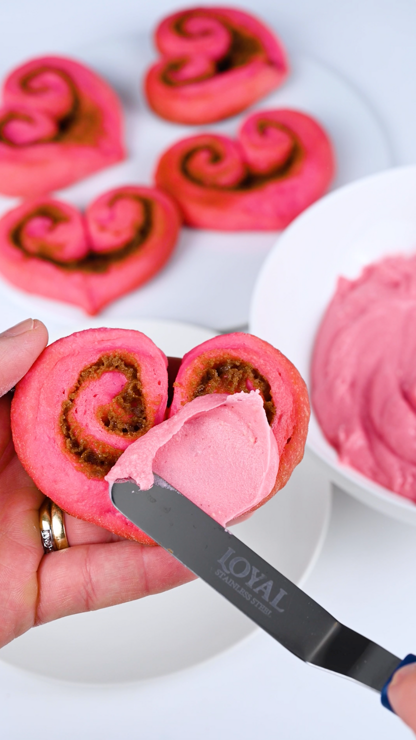 Colour Mill | Valentine's Cinnamon Scrolls That Taste As Good As They Look